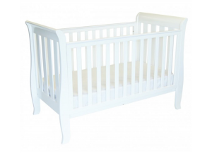 5 in 1 Dropside Baby Sleigh Cot – The Smart Mum