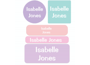 Stuck On You Name Labels – Classic Mixed – The Smart Mum